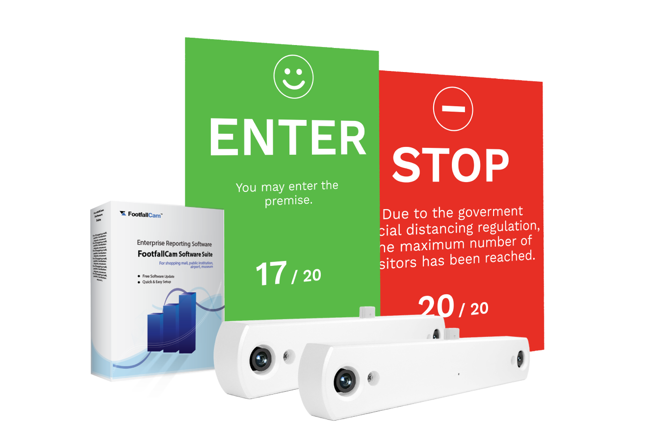 Covid-19 Automated Occupancy Control System - Valsys Technologies Logo